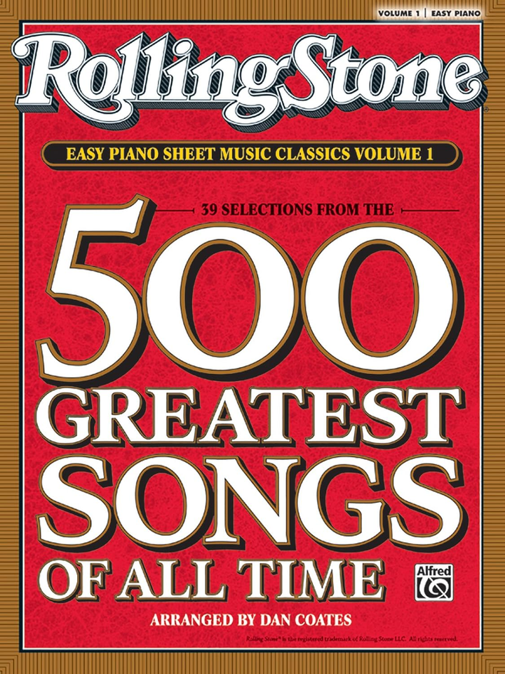 Rolling Stone Easy Piano Sheet Music Classics, Volume 1: 39 Selections ...