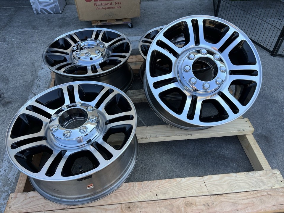 20” FORD OEM FACTORY F-350 F-250 F250 F350 WHEELS RIMS LIMITED PLATINUM ...