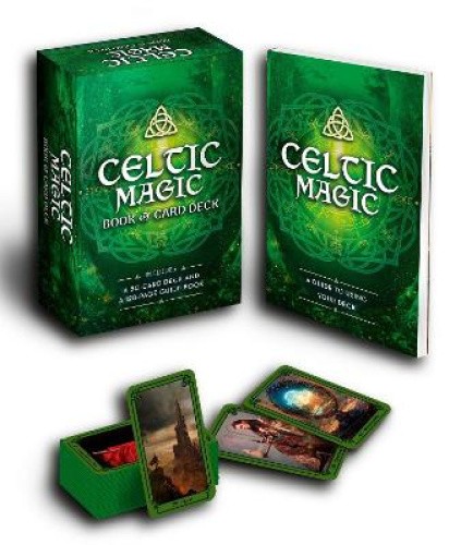 Celtic Magic Book & Card Deck: Includes a 50-Card Deck and a 128-Page ...
