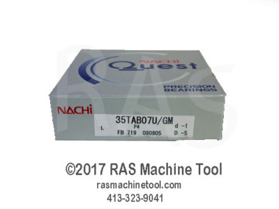 Ball Screw Bearing - 35TAC72 - Nachi #35TAB07U | eBay