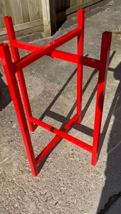 Bricklayers Plasterers Spot Board Stands 750mm High Red | eBay UK