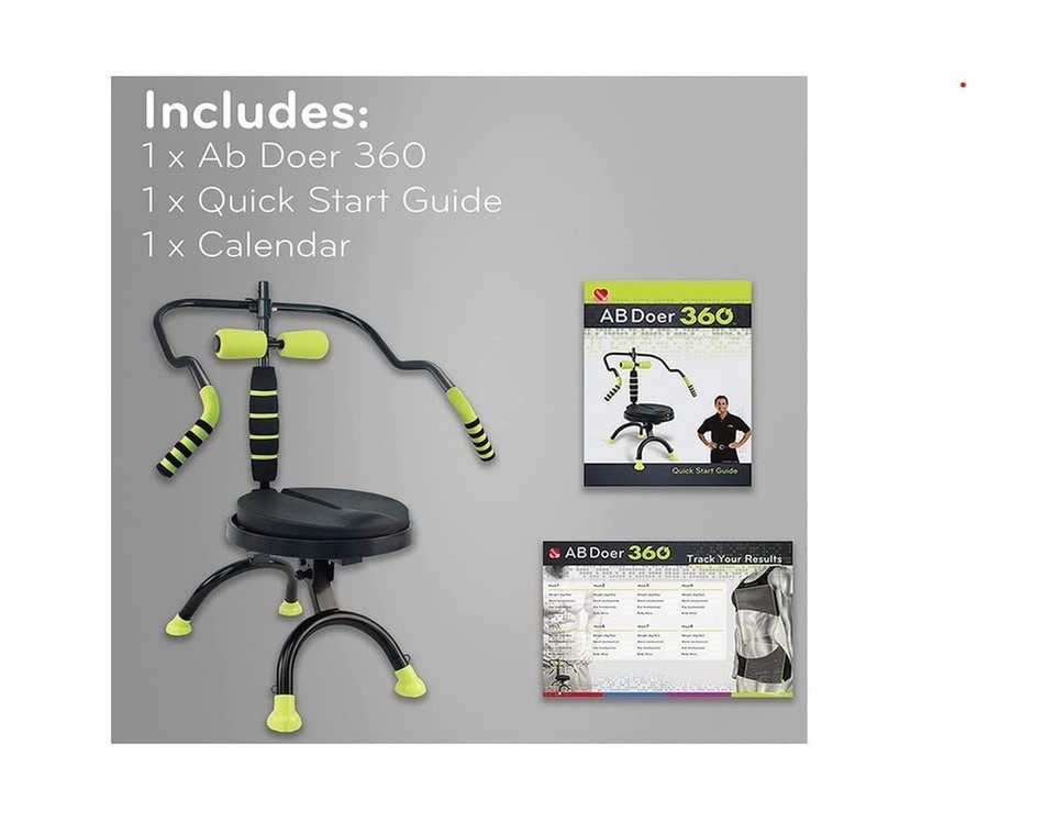 AB Doer 360 with PRO Kit: AB Doer 360 Fitness System Provides an ...