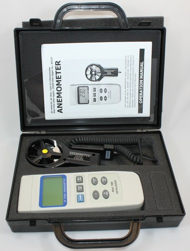 General Tools DAF2005MDL High Temp Anemometer Data Logging Airflow ...