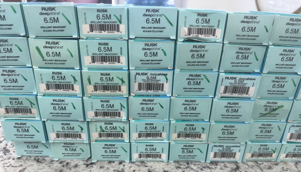 Rusk Deep Shine Permanent Hair Color 3.4oz Tube (100ml) BRAND NEW IN ...