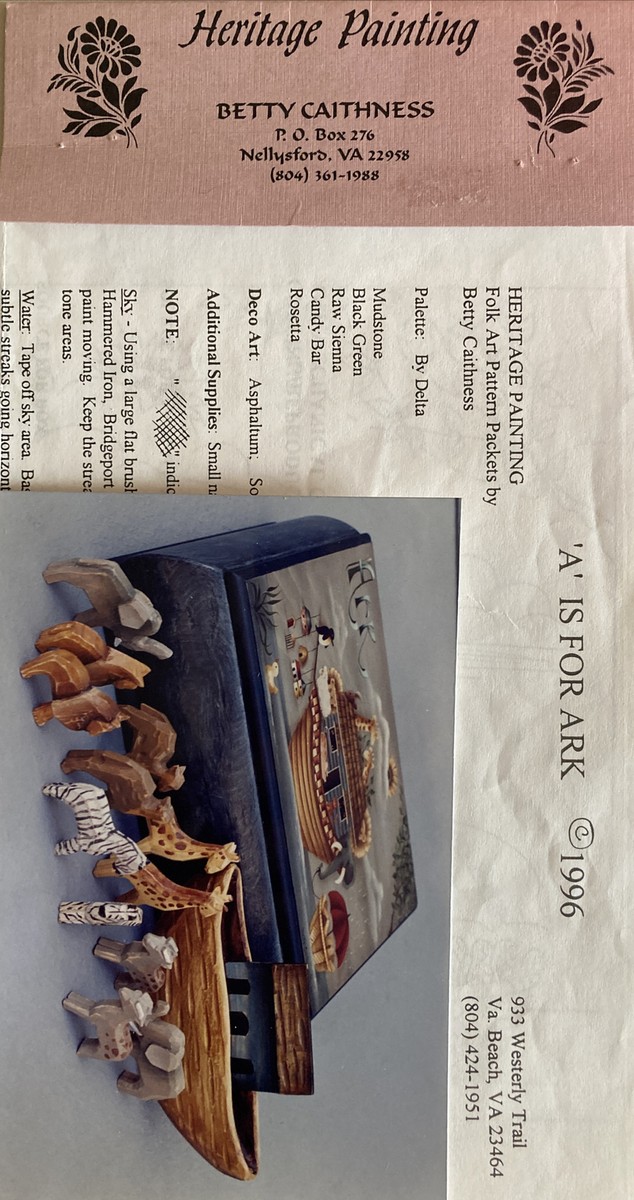 Betty Caithness Pattern Packets