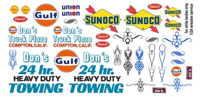 Don's 24hr Heavy Duty Towing Wrecker 1/24th - 1/25th Scale Decals | eBay