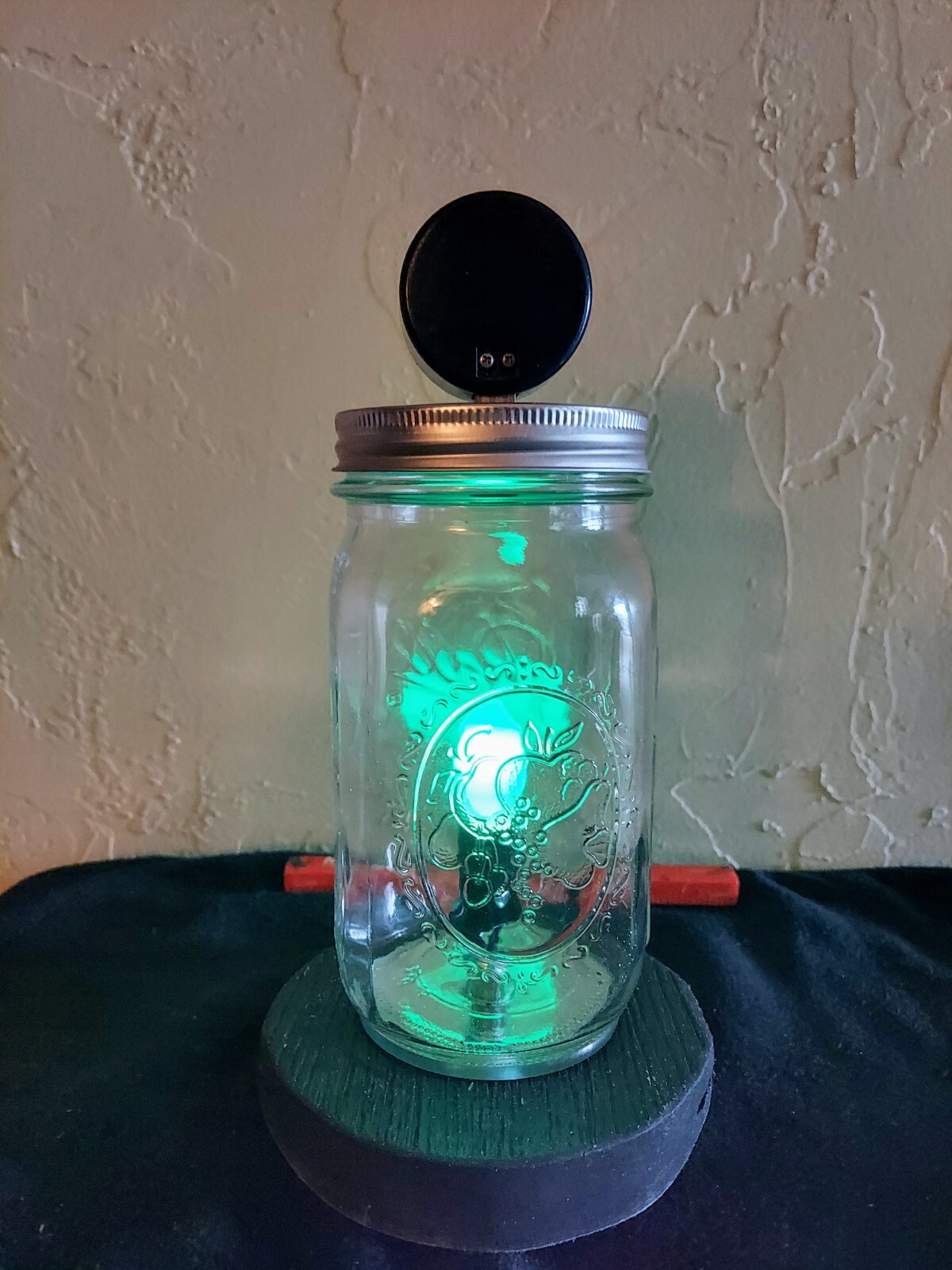 Repurposed Handcrafted Ball jar Table Lamp. | eBay