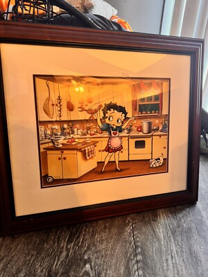 betty boop kitchen picture | eBay