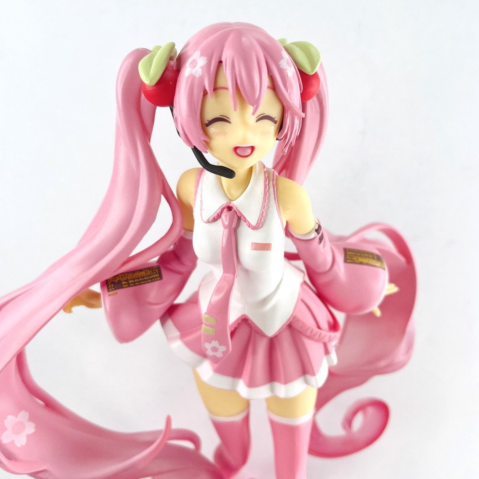 VOCALOID Hatsune Miku Sakura Pink Cherry Blossom Dress Figure Toy | eBay