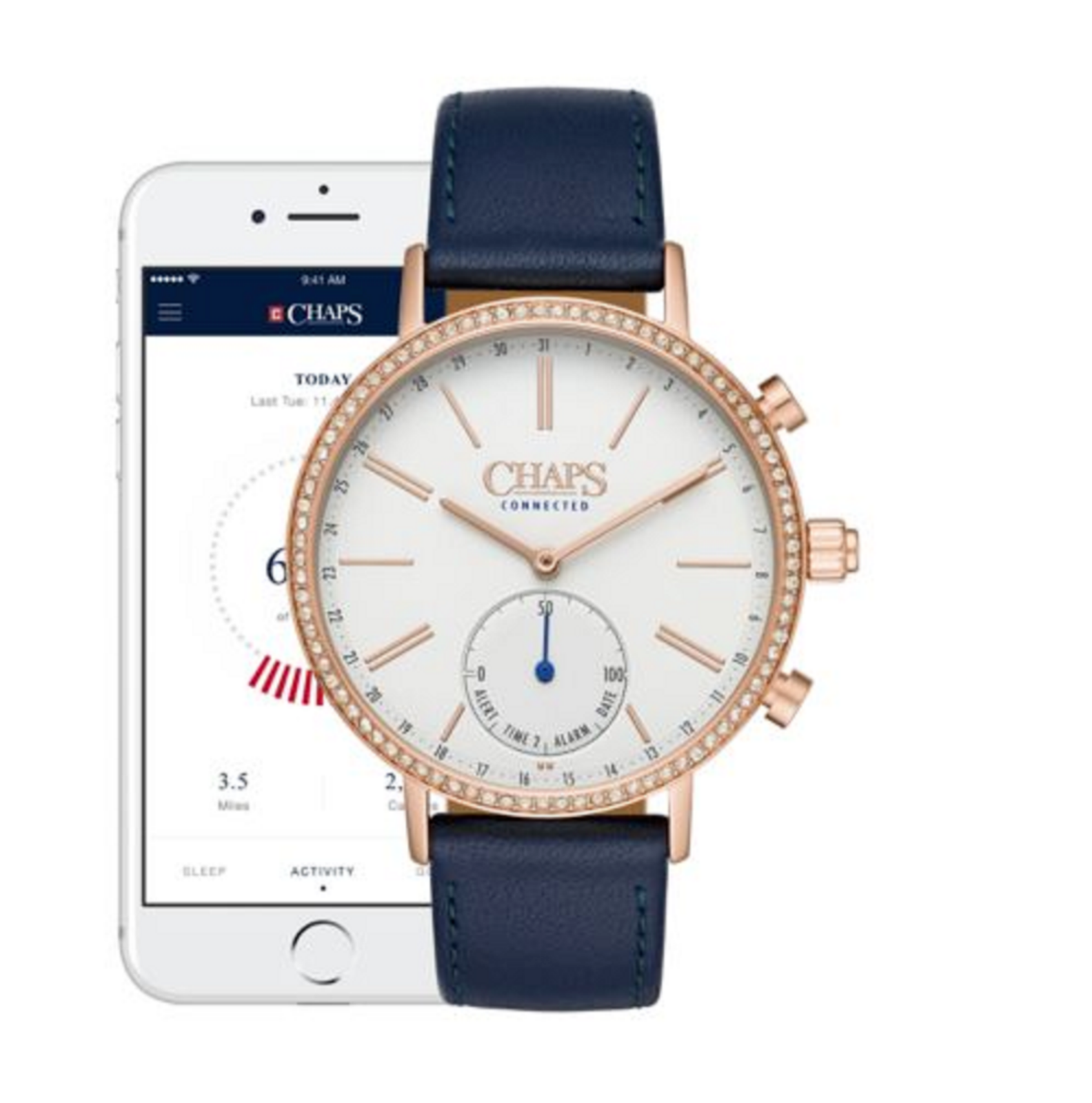 Chaps Connected Multi-Strap Hybrid Smartwatch Gift Set Watch! (CHPT3105 ...