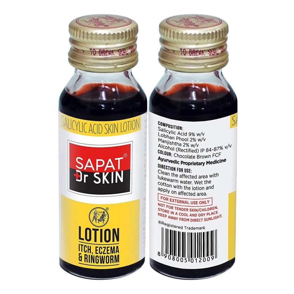 Dr Skin SAPAT LOTION Each 24 ml, Pack Of 2 Rapid relief from itching ...