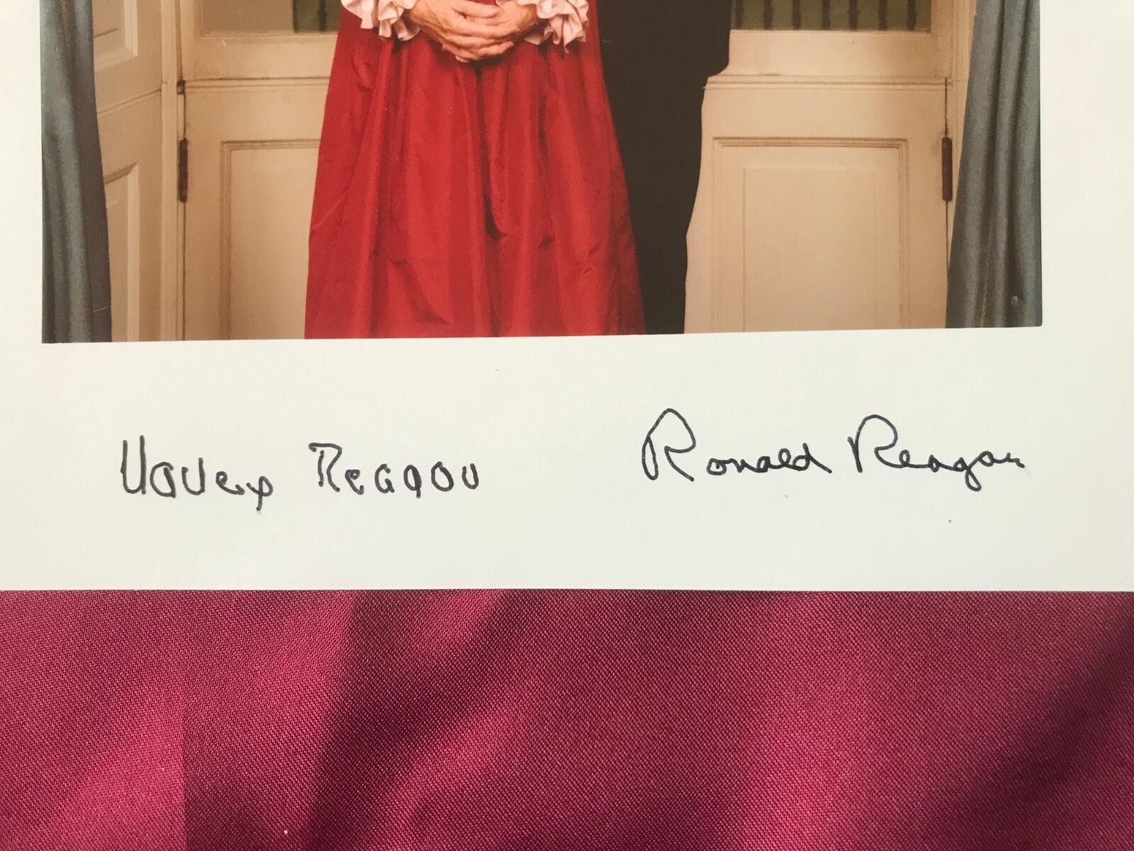 Autopen-Autographs NANCY &RONALD REAGAN (†2006)-40th President US ...