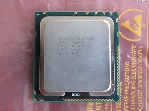 Two (2) Matched Intel Xeon E5620 Processors 2.4GHz Quad-Core (4 Core ...