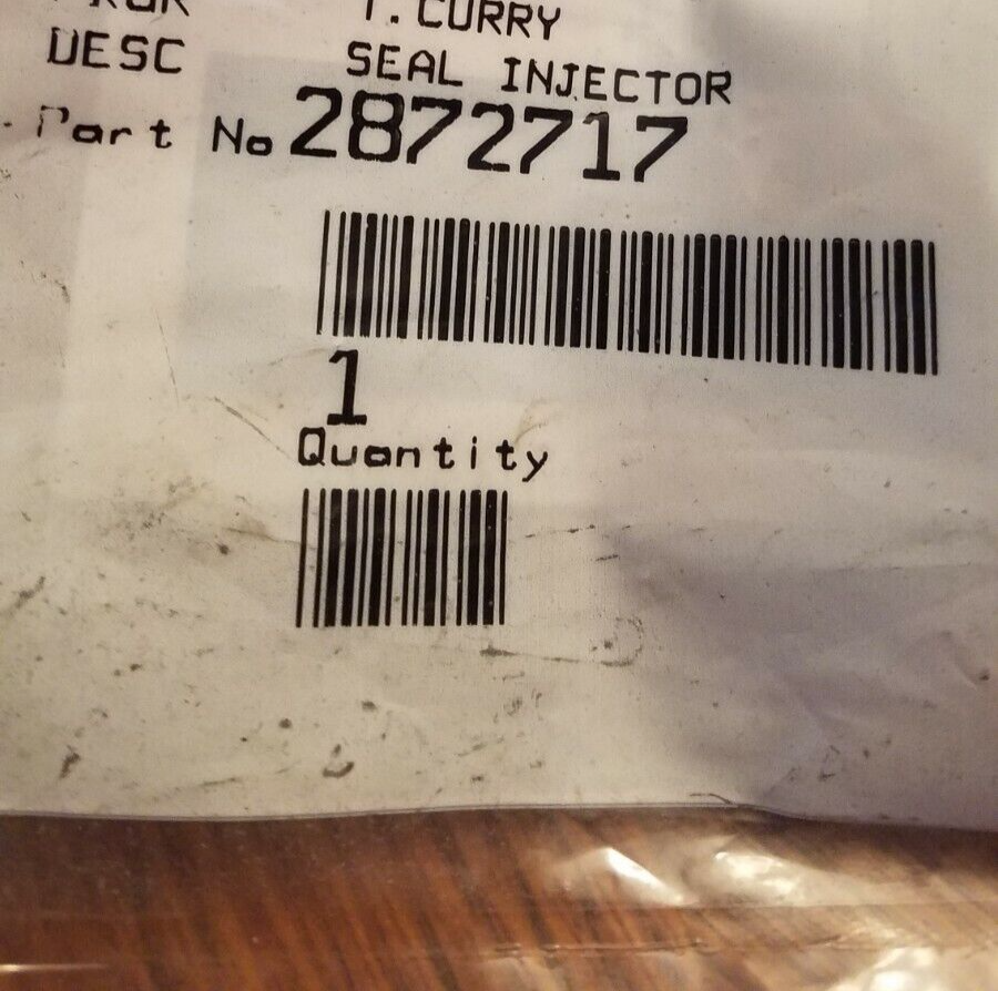 Cummins ISX injector tip seals 2872717, 4955133, 2872057 | eBay