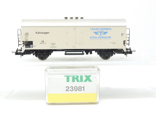 HO Scale Trix 23981 DB German Federal Era III Transthermos Reefer #569 ...