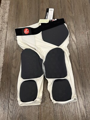 Mens Cramer Thunder 7 Pads Football Padded Spandex Compression Shorts M ...