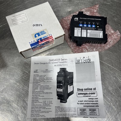 OMEGA DMD4059-DC low voltage isolated strain gauge signal conditioner ...