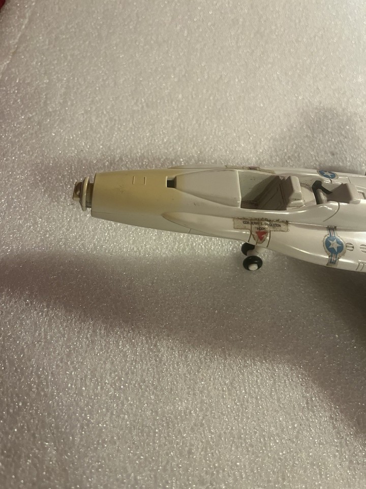 Vtg 1989 Hasbro Flying Fighters VFA-131 Fighter Jet *Missing Parts ...