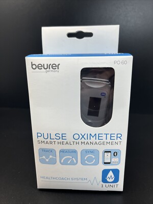 Beurer Germany P060 Pulse Oximeter Smart Health Management, Bluetooth ...