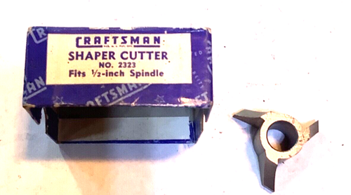 Craftsman shaper cutter no. 2323 for 1/2" spindles | eBay
