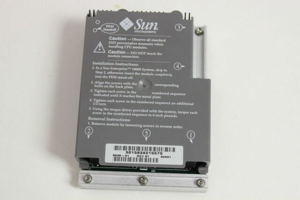 Sun Microsystems Sun UltraSPARC II 400 MHz (501-5838) Processor for ...