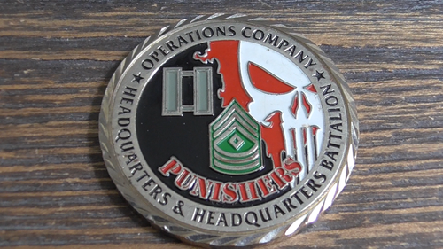 US Army 1st Infantry Division HHBN Operations Company Challenge Coin ...