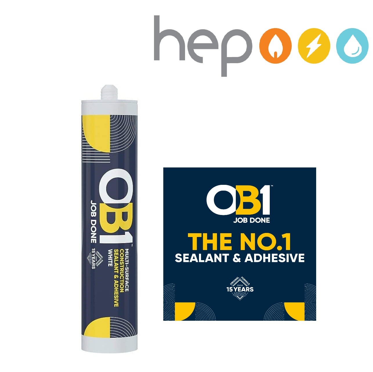 OB1 Waterproof Adhesive Sealant Builder Construction Hybrid Silicone ALL COLOURS | eBay UK