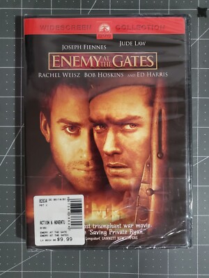 Enemy at the Gates (DVD, 2001) NEW Factory Sealed, Free Shipping ...