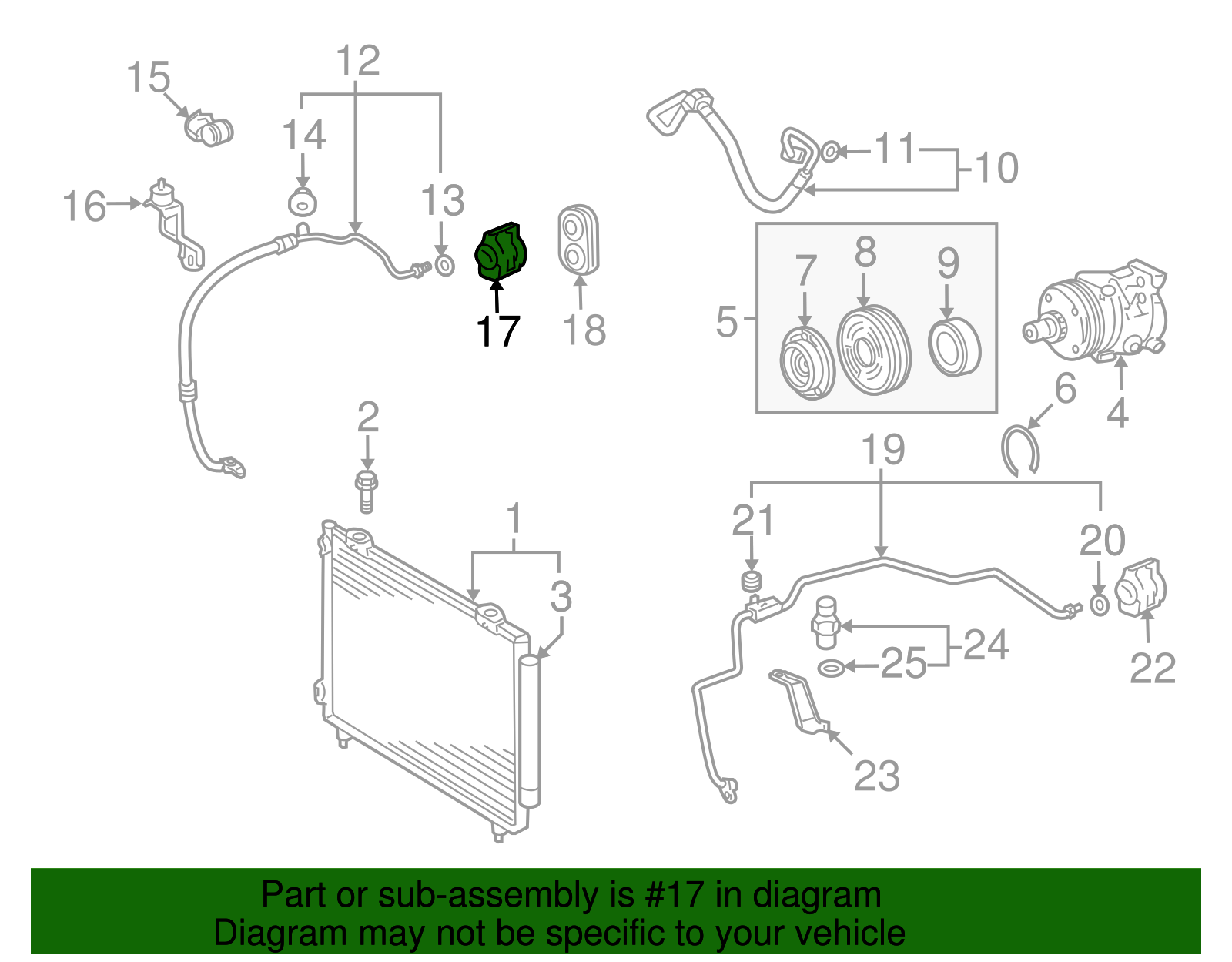 Genuine Toyota Suction Hose Clamp 88718-02160 for sale online | eBay