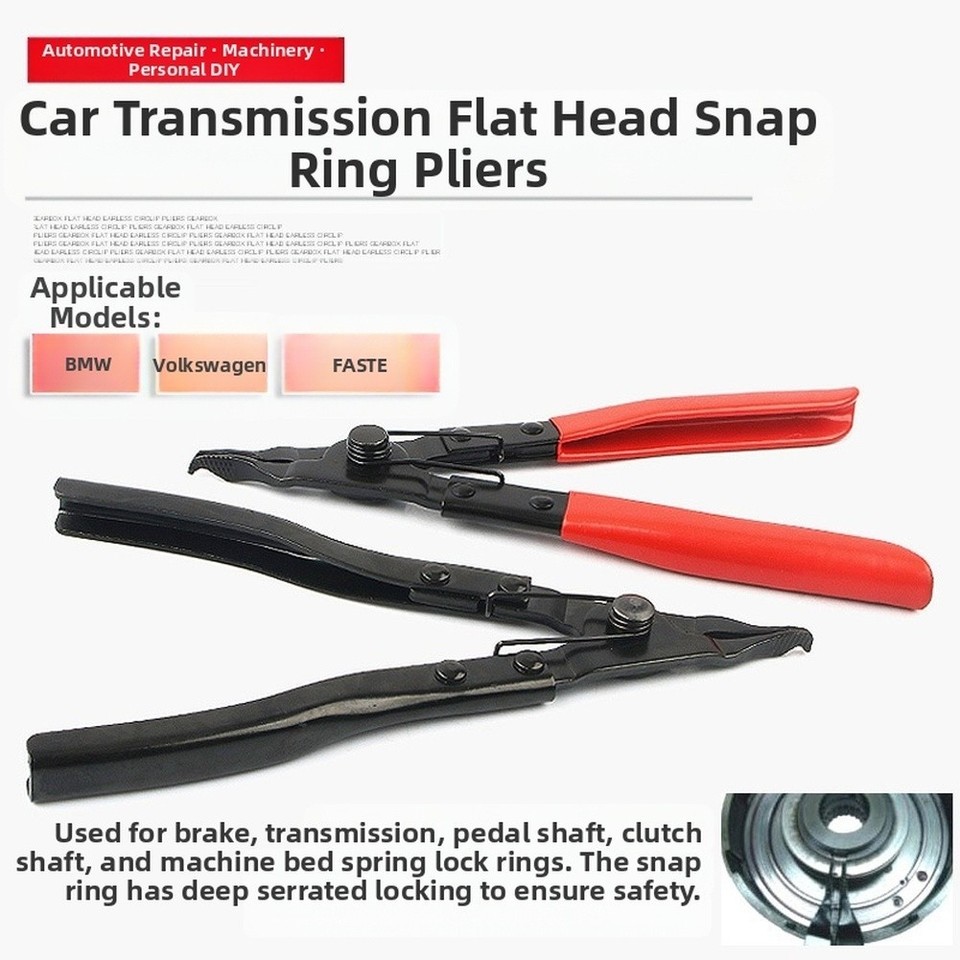 Flat Head Circlip Pliers External Snap Ring Pliers for Gearbox ...