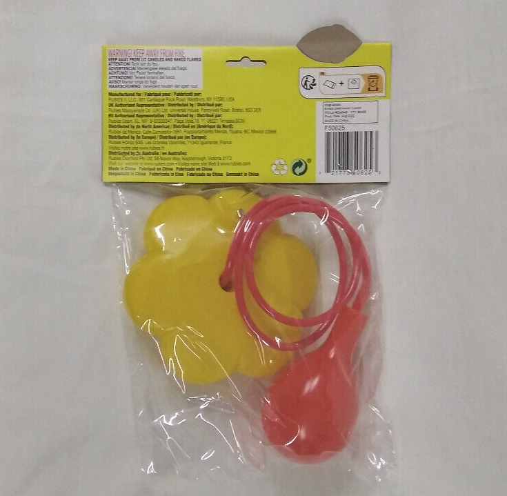 Yellow Jumbo Squirt Flower clown water gag funny comedy joke costume ...