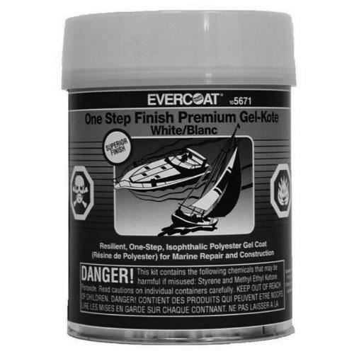Evercoat One-Step Finish Gelkote Quart White #105671 | eBay