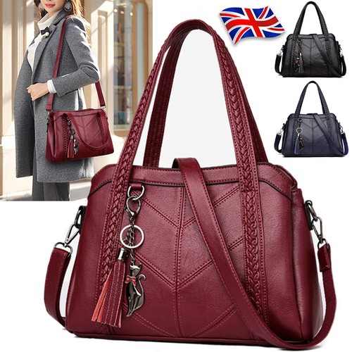 Beautiful Women Handbag Soft PU Leather Shoulder Bag Ladies Crossbody ...