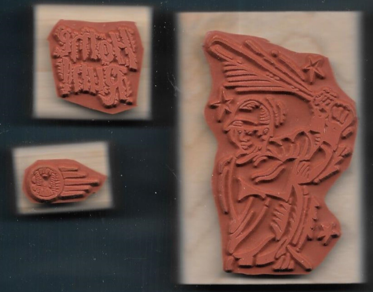 BASEBALL PLAYER HOME RUN! HIT FAST BALL All Star STAMPIN' UP! 2003 ...