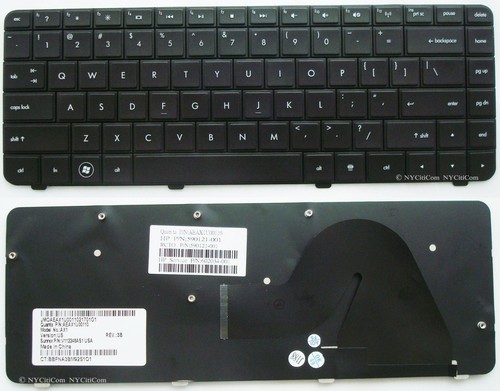 Original HP G42 Keyboard - Compaq Presario CQ42 - 602035-001 - 490371 ...