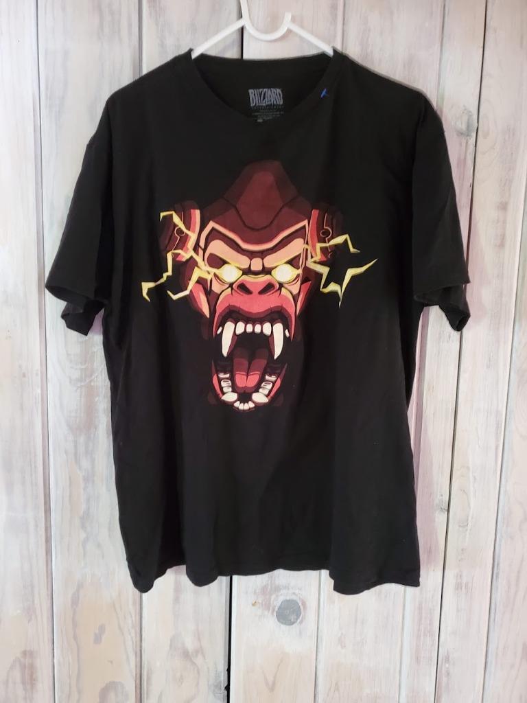 JINX Overwatch Primal Rage Winston Men's Size L T-Shi… - Gem