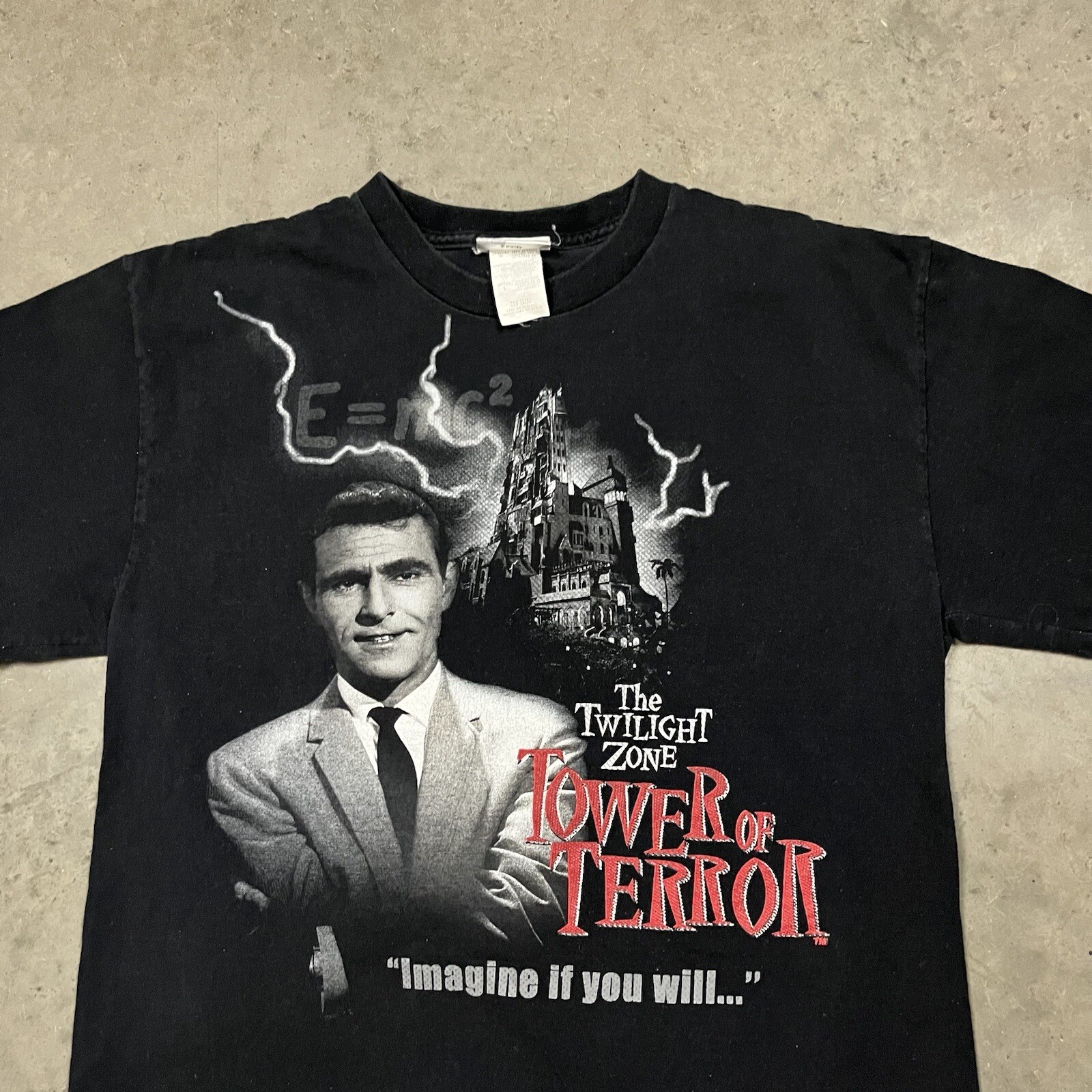 Vintage Disney Twilight Zone Tower Of Terror Graphic … - Gem
