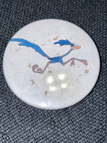 ROAD RUNNER Pinback--"Pin Button, Roadrunner Badge | eBay