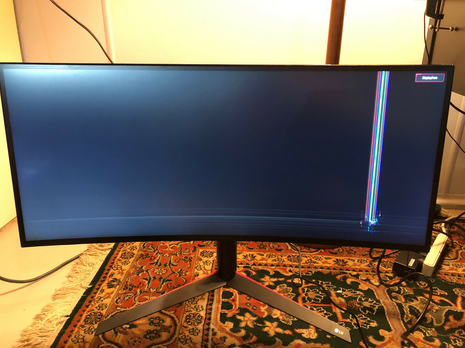 LG 34GK950G-B UltraGear 34" Curved G-Sync IPS Gaming Monitor - Black ...