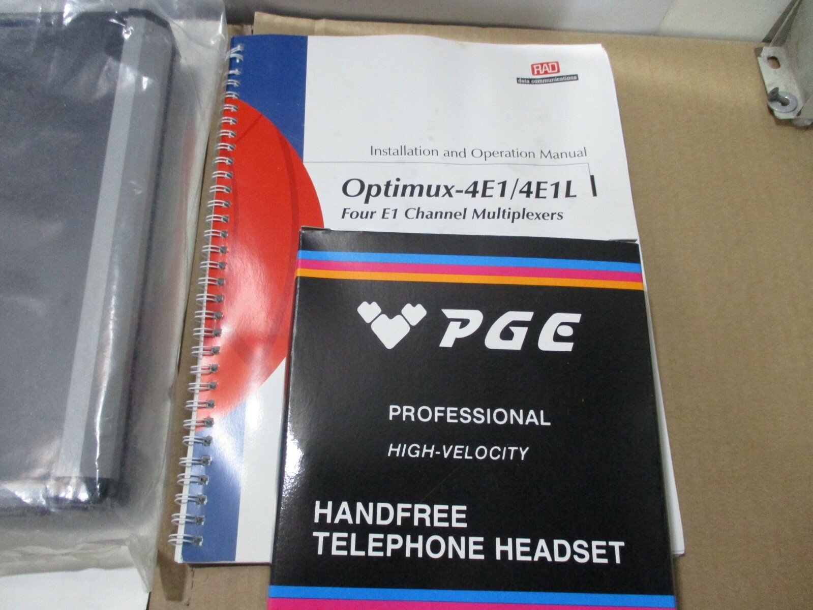 RAD Optimux-4E1/4E1L OP-4E1/48/FC13 3240150000 Four E1 Channel PDH ...