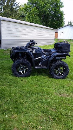 Honda Utility ATV Rear Rack Bag Rancher Rincon Recon 08l56-hn8-100b for ...