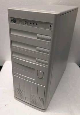 Vintage (NEW) AT (mid-size) 286/386/486 Desktop PC Case (for DIN-5 ...