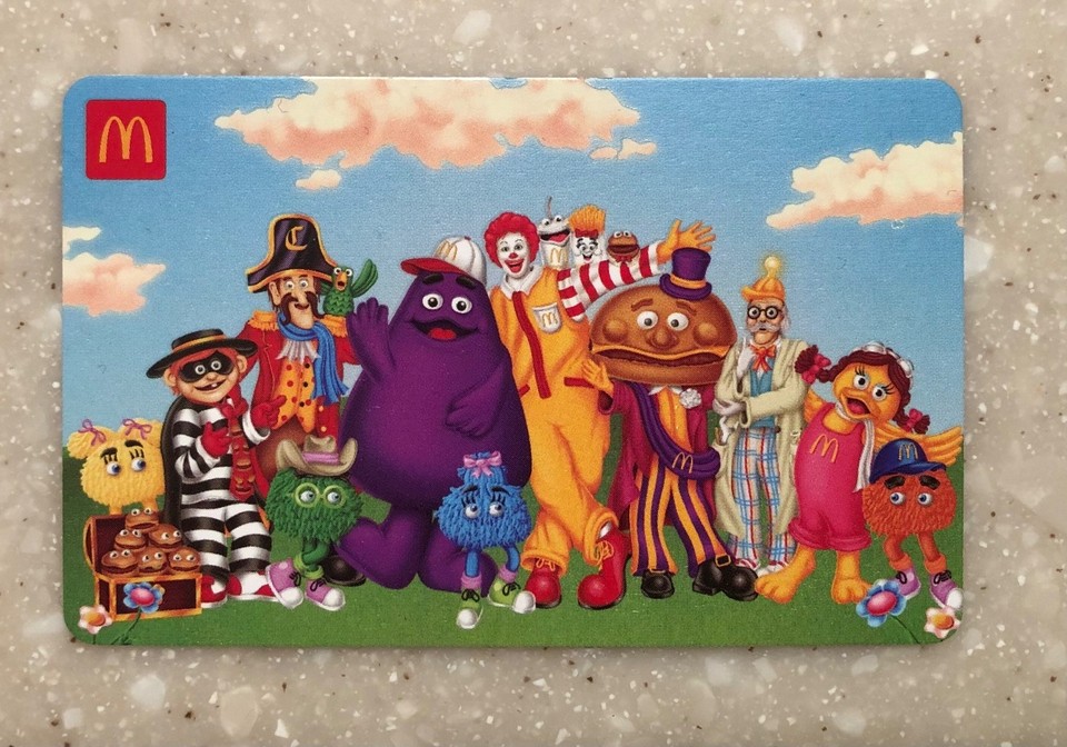 MCDONALD'S Arch Gift Card Ronald McDonald and Friends ( 2025 ) No Value ...