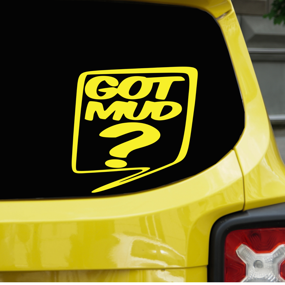 Got Mud Decal Stickers Truck 4x4 Off road Mudding Window Wall JDM 22 ...