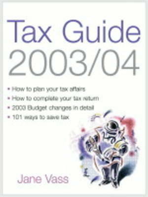 Daily Mail Tax Guide 2003/04 by Jane Vass (Paperback, 2003) for sale ...