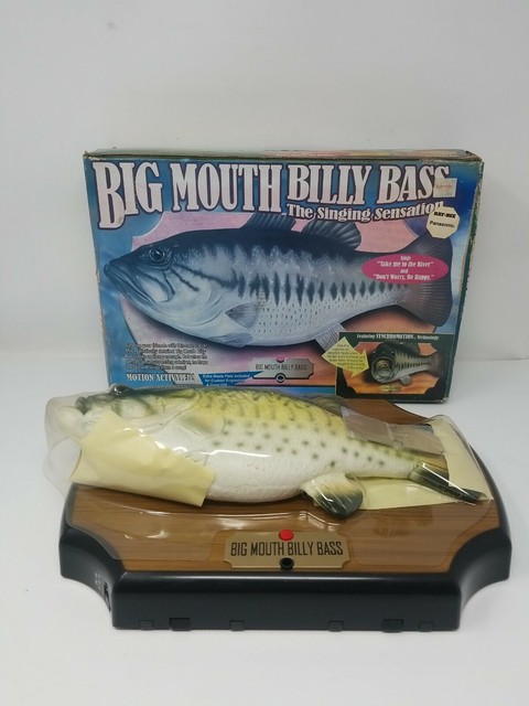 Toys Plastic Simulation Fish with singing and beating strange spoof ...