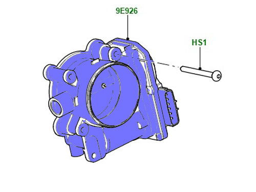 GENUINE LAND ROVER THROTTLE BODY LR2 3.2L OEM NEW LR006977 | eBay