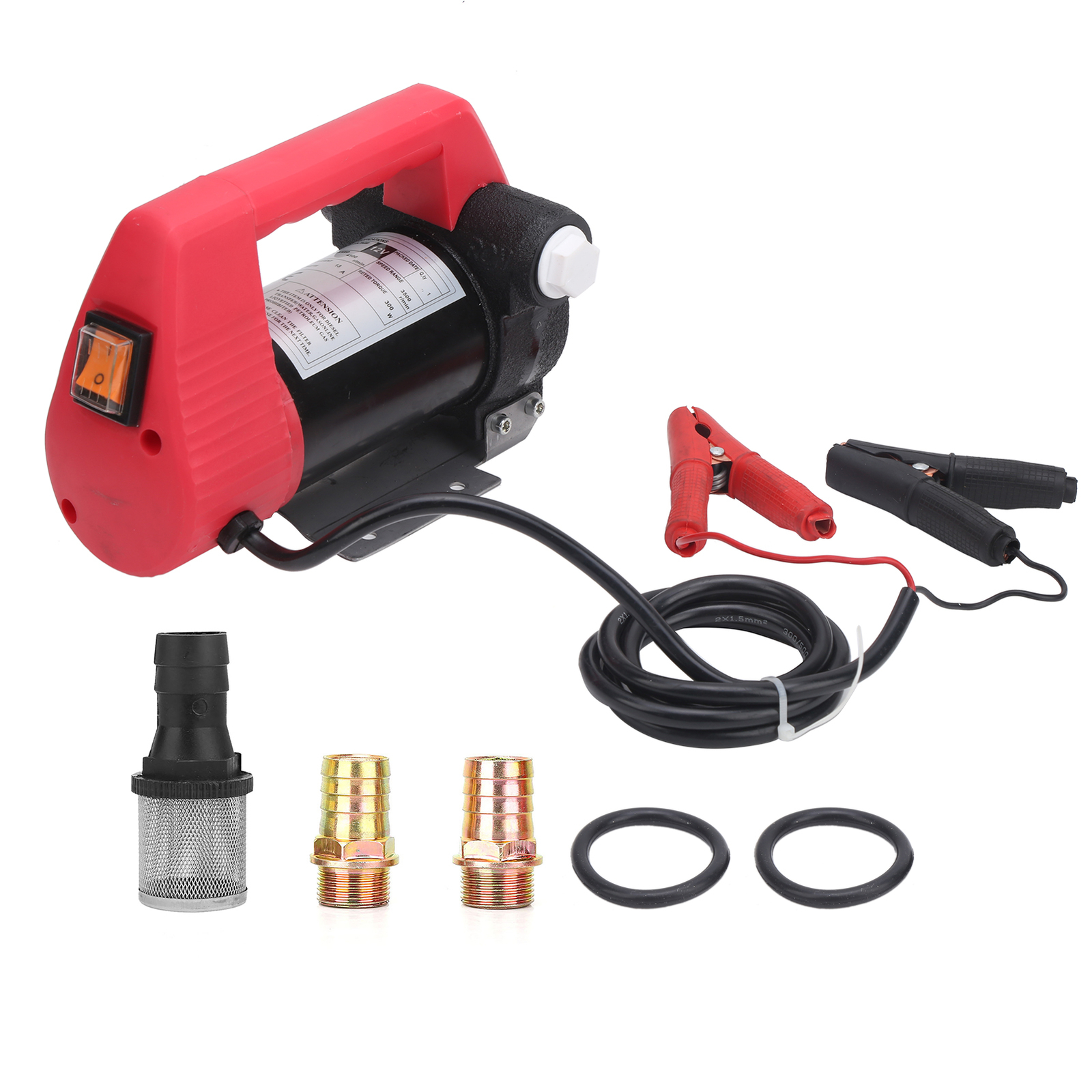Electric Fuel Pump 12V Diesel Transfer Pump 40L/Min Kerosene Oil ...