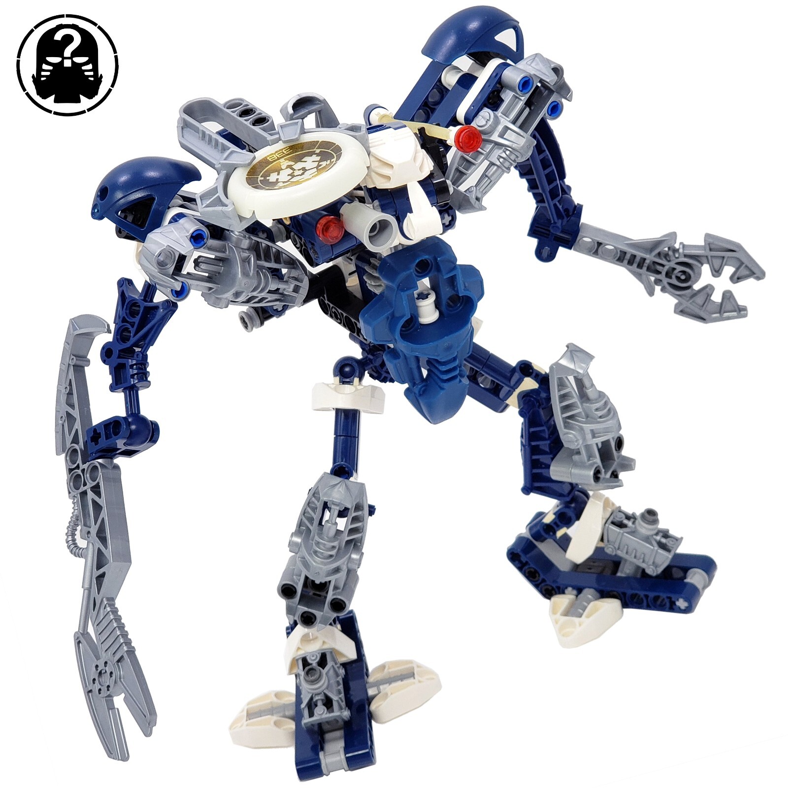 Lego Bionicle - 8623 - Titan Warrior Krekka - Metru Nui Complete ...