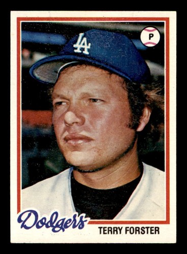 1978 Topps Baseball #347 Terry Forster NM *d8 | eBay